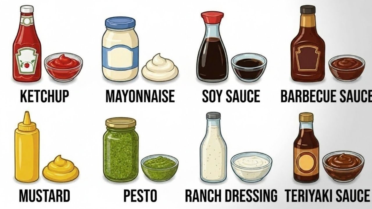 Every Sauce Explained in 4 minutes 