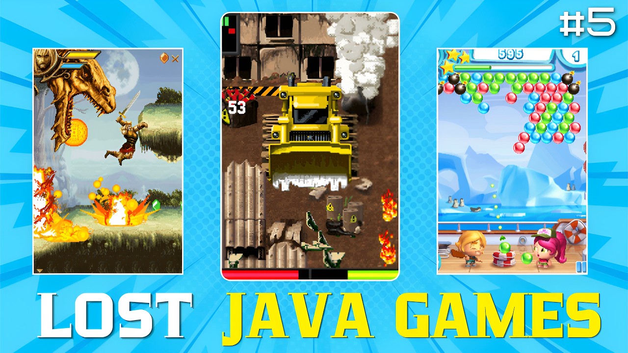 RETRO Java Games That Are Impossible to Find Now