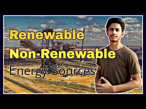 Renewable and Non Renewable Resources in hindi