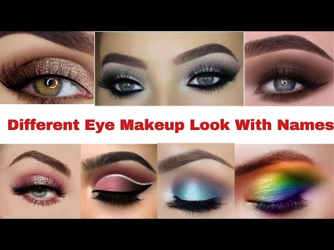 Different Eye Makeup Or Eye Shadows With Names || FASH INSIDER