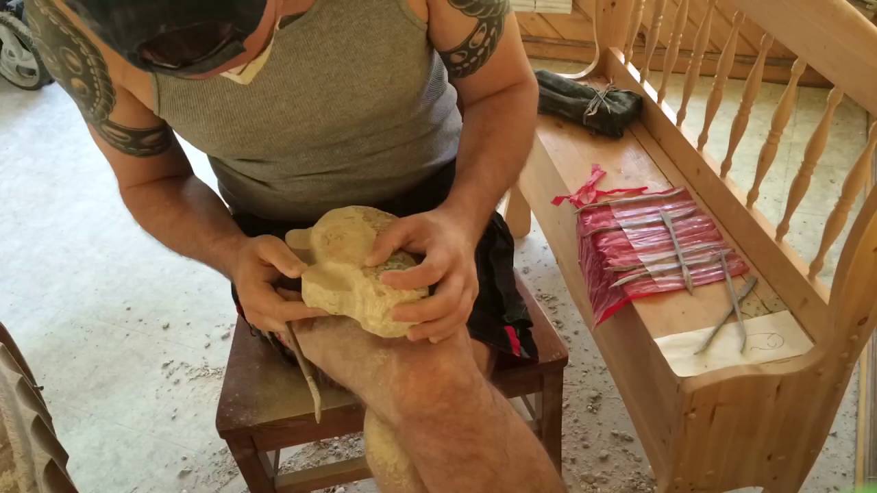 Rock Sculpting Time Lapse