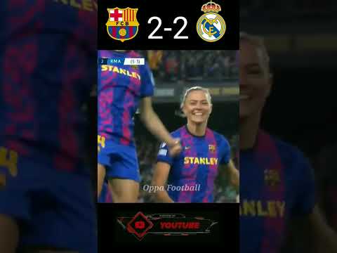 Bravo Girls, Barcelona vs Real Madrid #barcelona #realmadrid #elclasico #girls #football