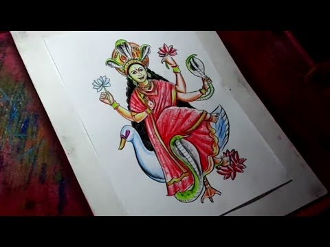 How to Draw Goddess Manasa Devi Drawing – Miakh Scribner
