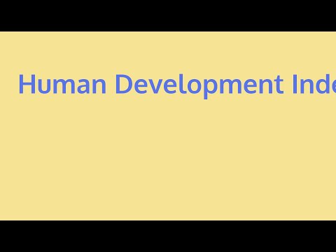 Learn about human development index | what is alr mean