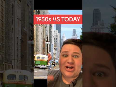 1950s VS TODAY #history #usa #america #thenandnow #1950s #historyfacts #american #today #economy