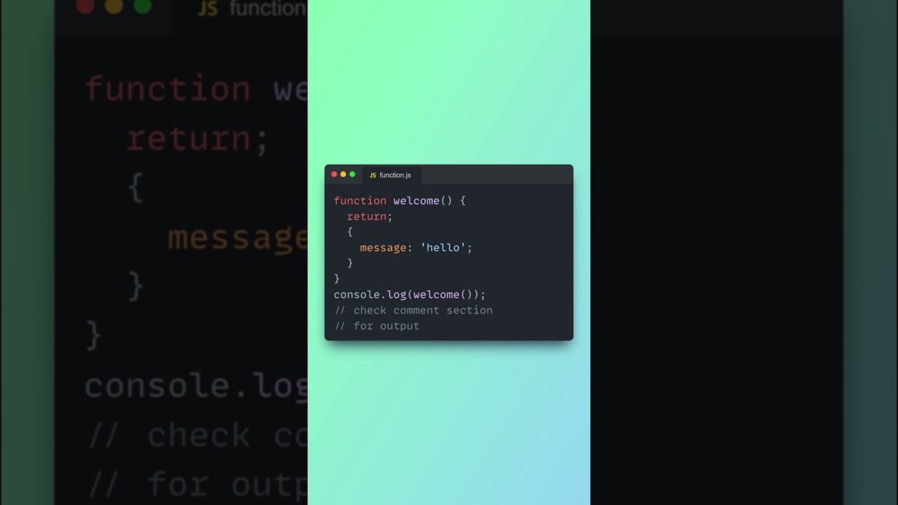 Javascript challenge 21, can you guess the output #shorts #inventcoding #javascript