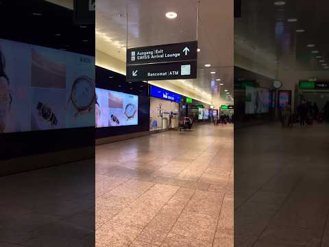 Zurich, Switzerland Airport #arrival #ytshorts