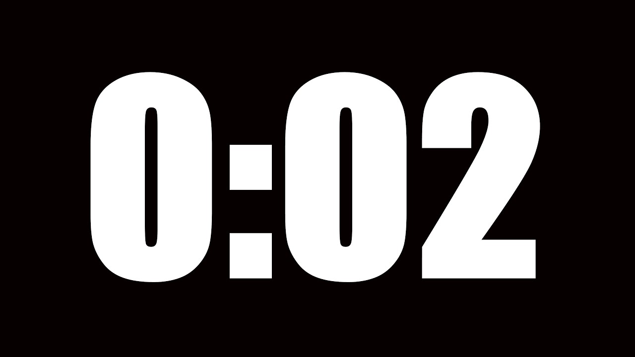 2 SECOND TIMER | LOUD ALARM ⏰