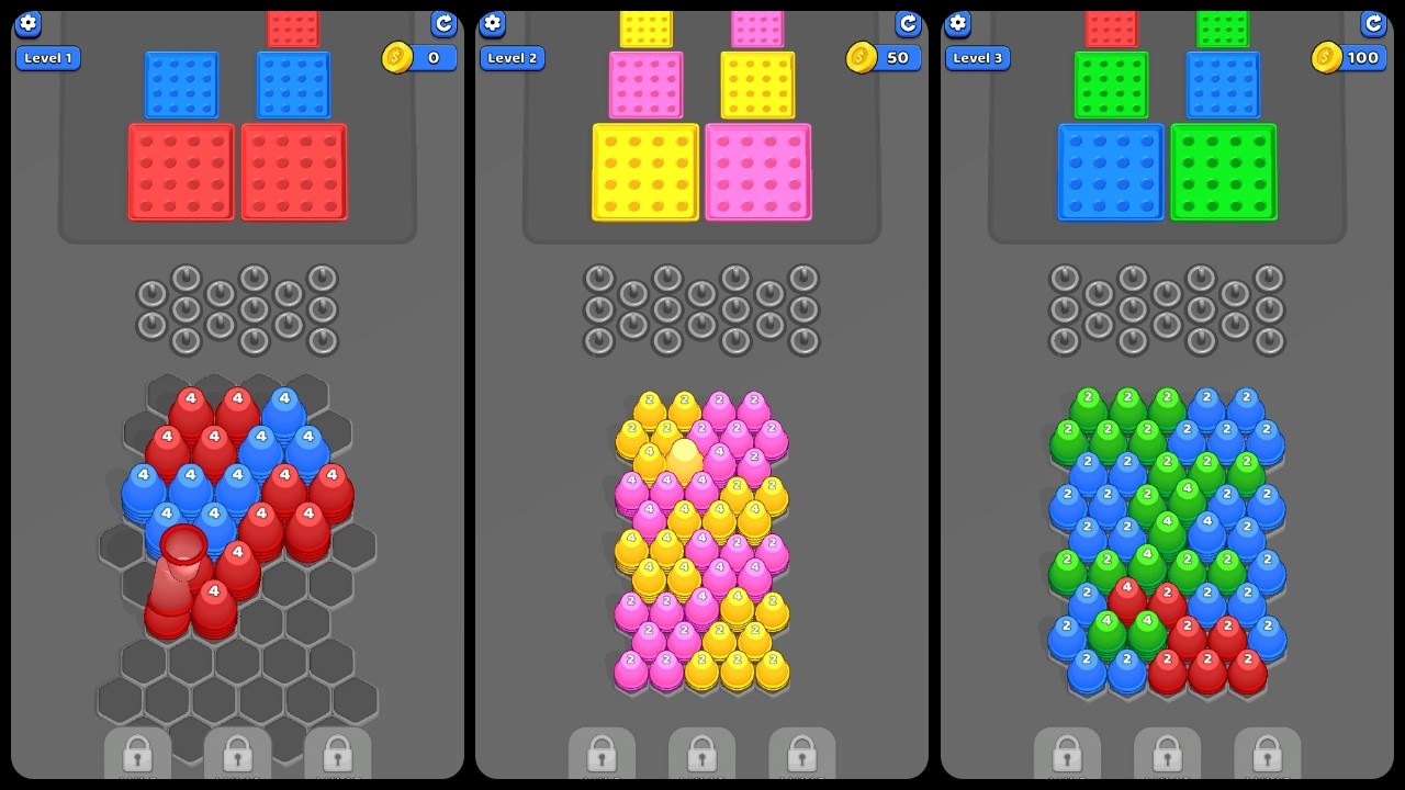 Cup Stack Jam - Gameplay Android