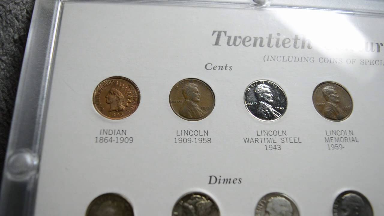U.S. 20th Century Type Set Coin Collection