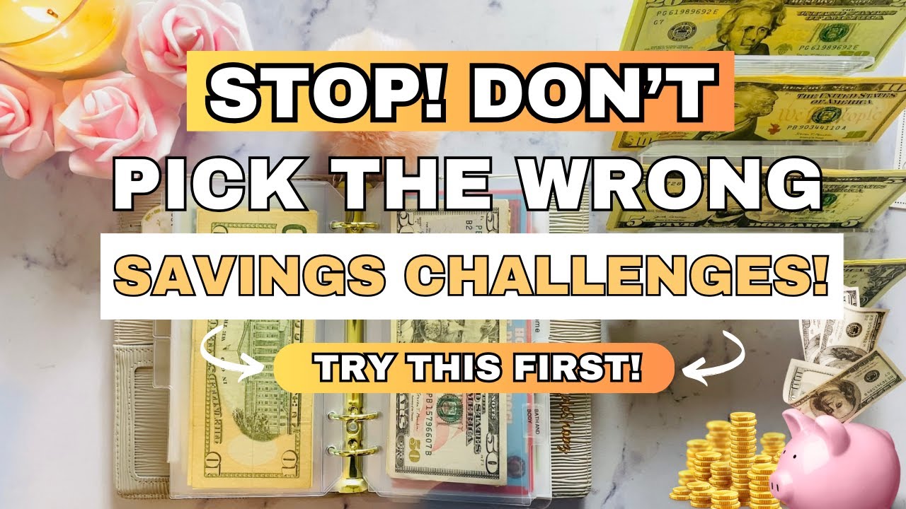 Beginner’s Guide to Savings Challenges: Start Saving WITHOUT the Stress! #budgetingforbeginners