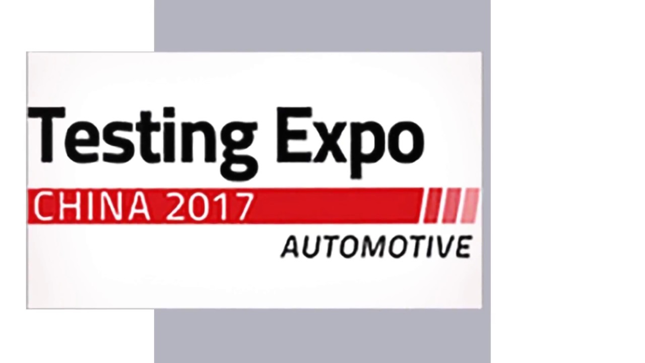 Testing Expo China 2017