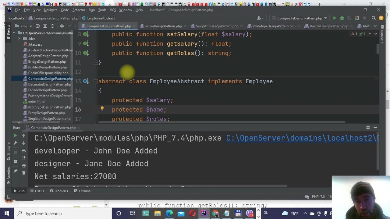 Composite - Design Pattern in PHP | OOP Design Patterns | What and How to use it?