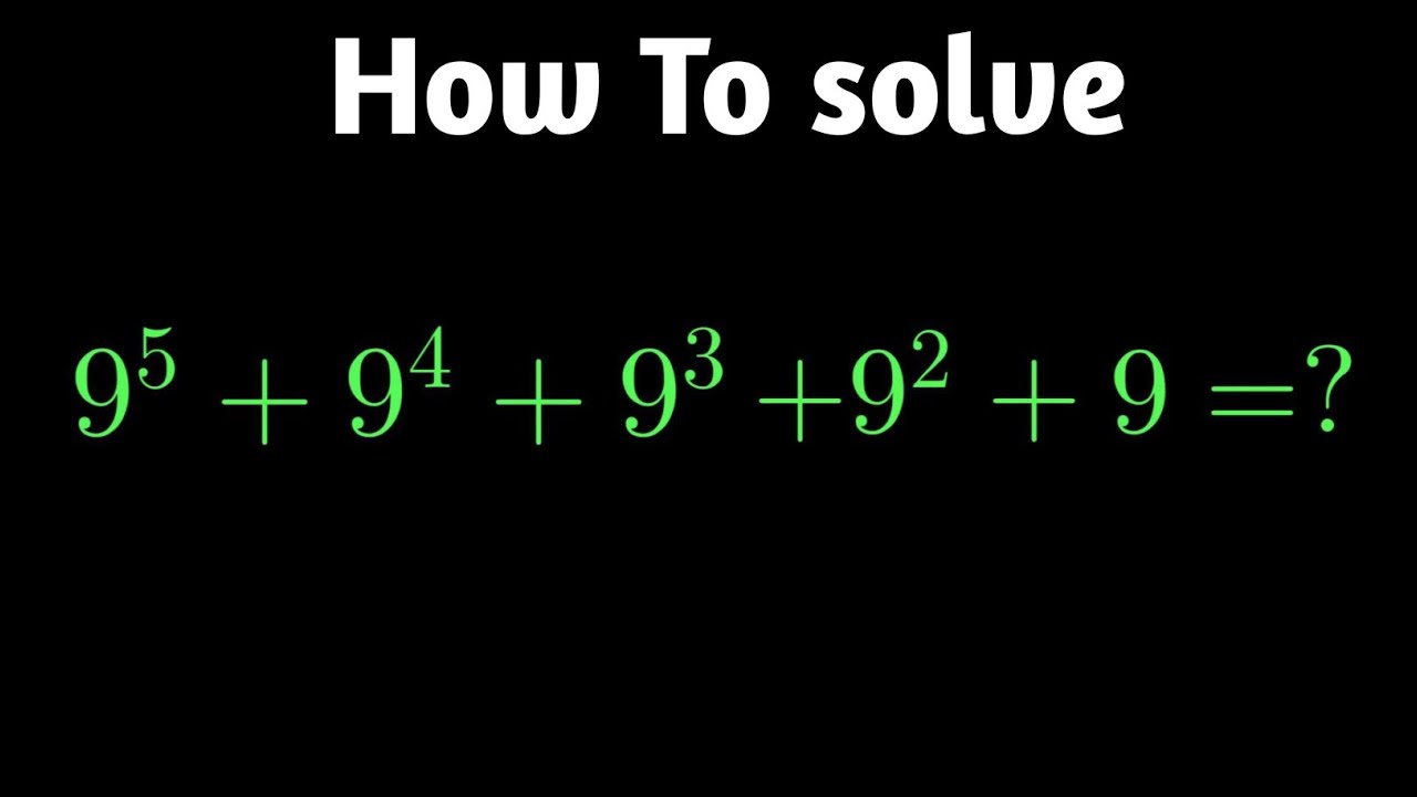 Japanese | A Nice Math Olympiad Exponential Problem