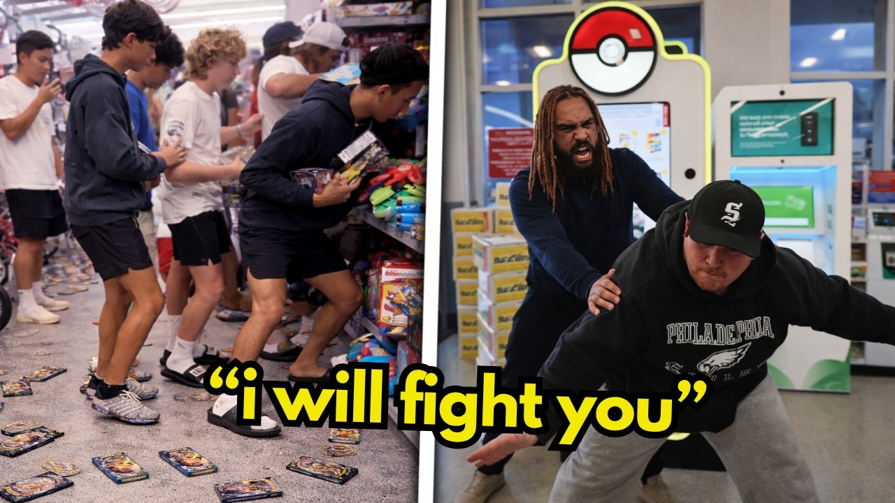 1+ Hour of INSANE Pokémon Scalpers Fighting, Scamming & Getting EXPOSED