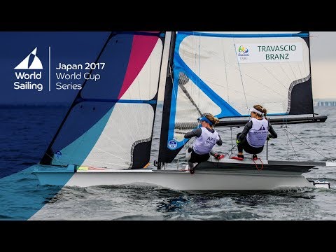 Full 49erFX Medal Race 3 - Sailing's World Cup Series | Gamagori Japan 2017