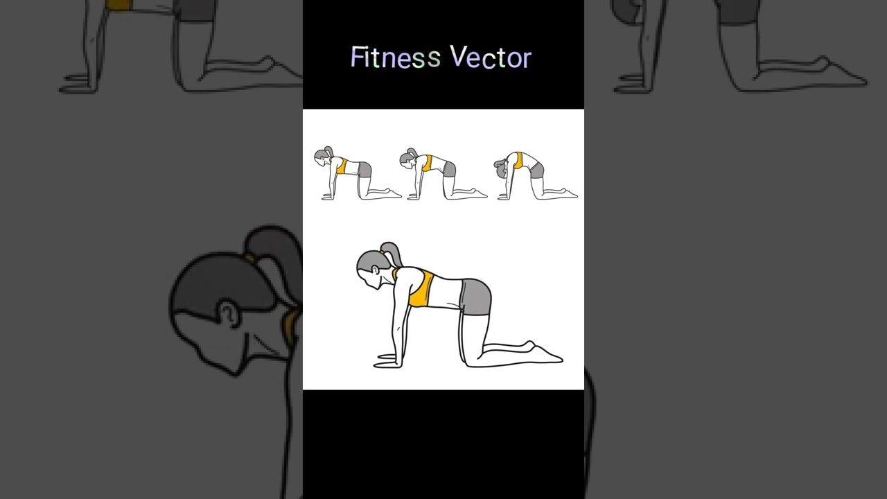 Exercise Fitness Vector. #fitness #shorts #short