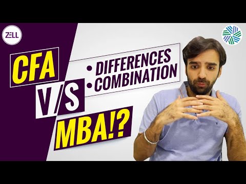CFA vs MBA: A detailed COMPARISON | Pursuing CFA & MBA Courses TOGETHER: A Deadly COMBINATION (2022)