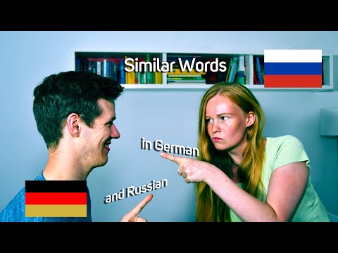 Similar Words in German and Russian