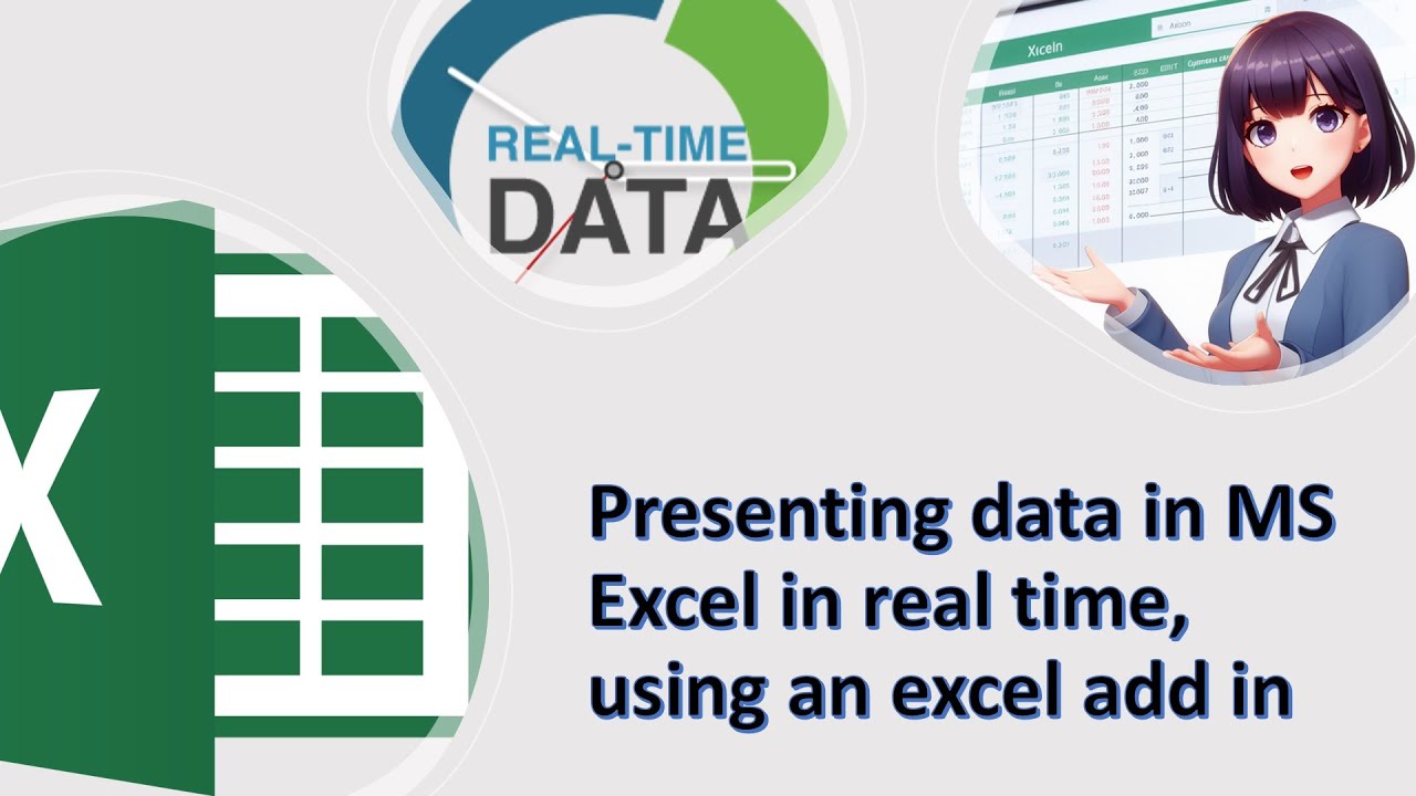 MS Excel: Realtime/Live Data Processing in Excel, using addin created by yourself using VBA