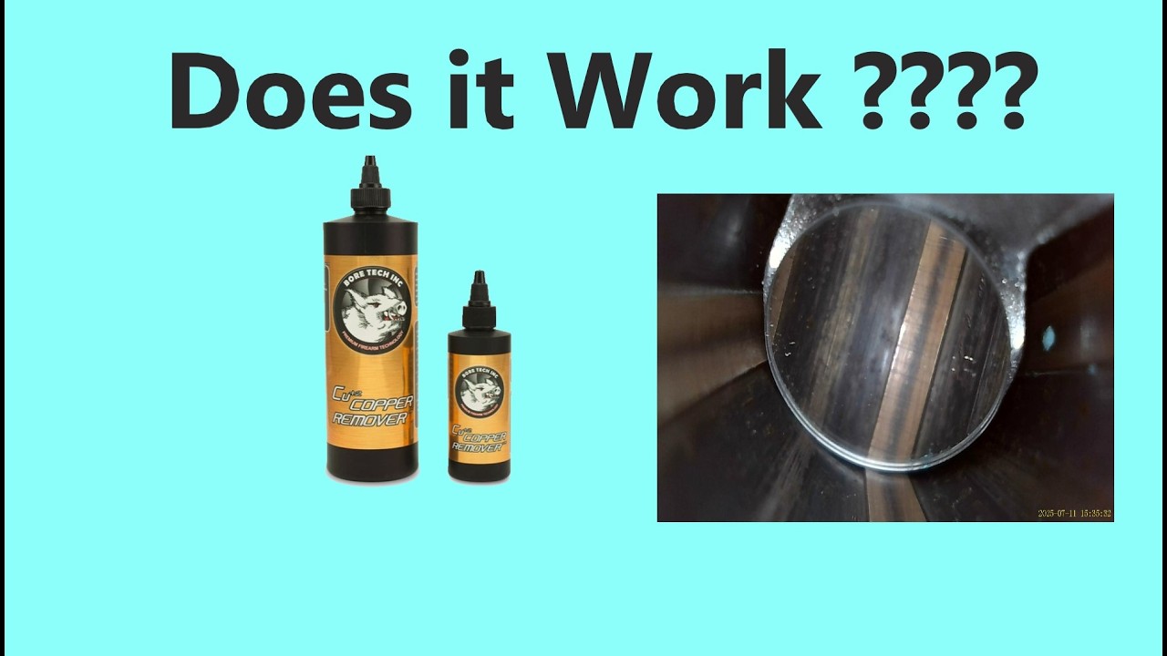 Bore Tech Copper Solvent - Does it Work???