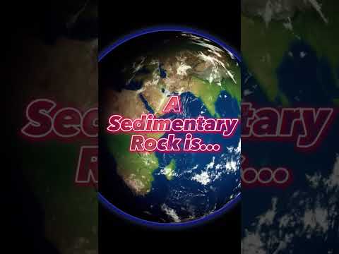 What is a sedimentary rock #sedimentary #rock