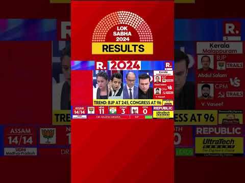 Election Results: NDA Leads at 295 While INDI Alliance at 211 Seats | Lok Sabha 2024