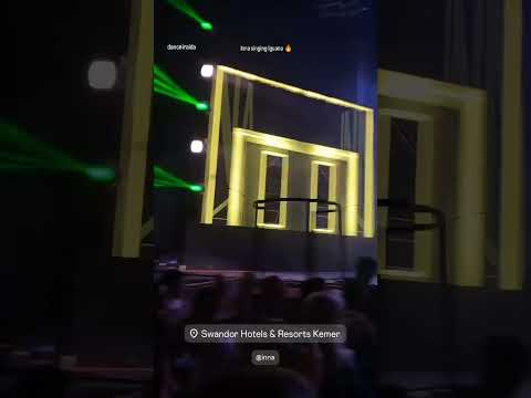 INNA LIVE SINGING iguana in SWANDOR HOTELS & RESORTS KEMER 2025