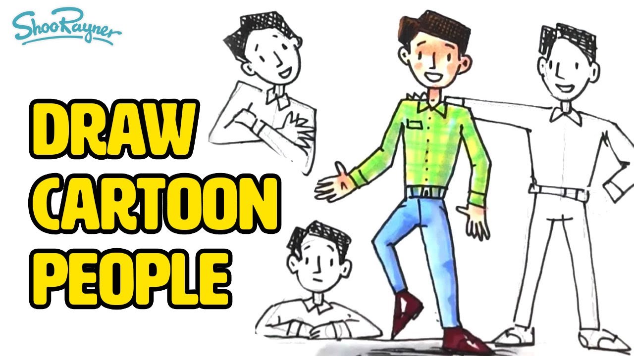 How to draw Cartoon People