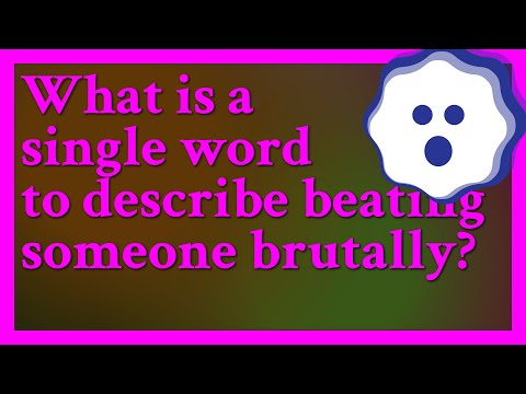 "Thrash" is a good word, and looking at a thesaurus gives many others including batter, clobber, ...