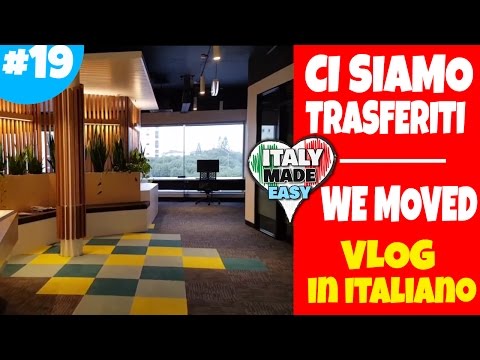 VIDEO IN ITALIAN 🇮🇹 - Ci siamo trasferiti! / we moved! - Vlog 19