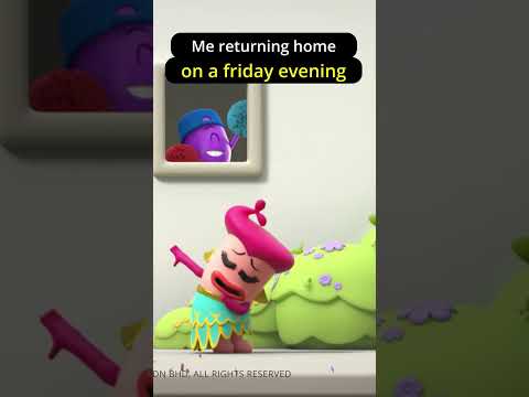 AstroLOLogy - Returning Home On Friday From Work #shortsfeed #memes #funnycartoon #workmemes