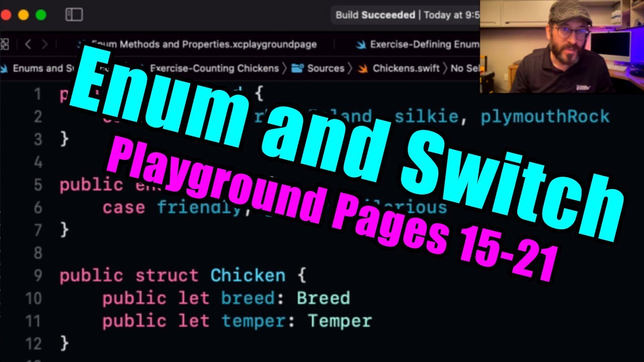 Enum and Switch Playground Pages 15-21
