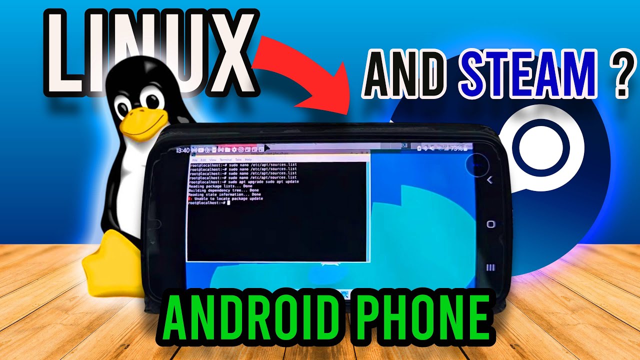 I Installed Linux on an Android Phone! 