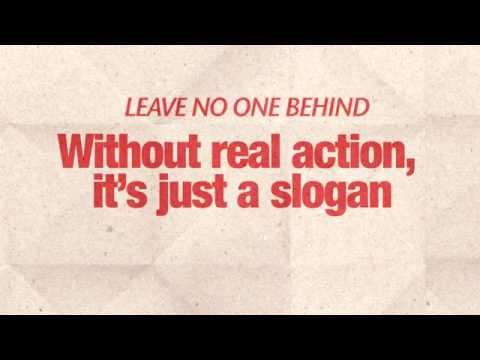 SDGs: Is "Leave No One Behind" Just a Slogan?