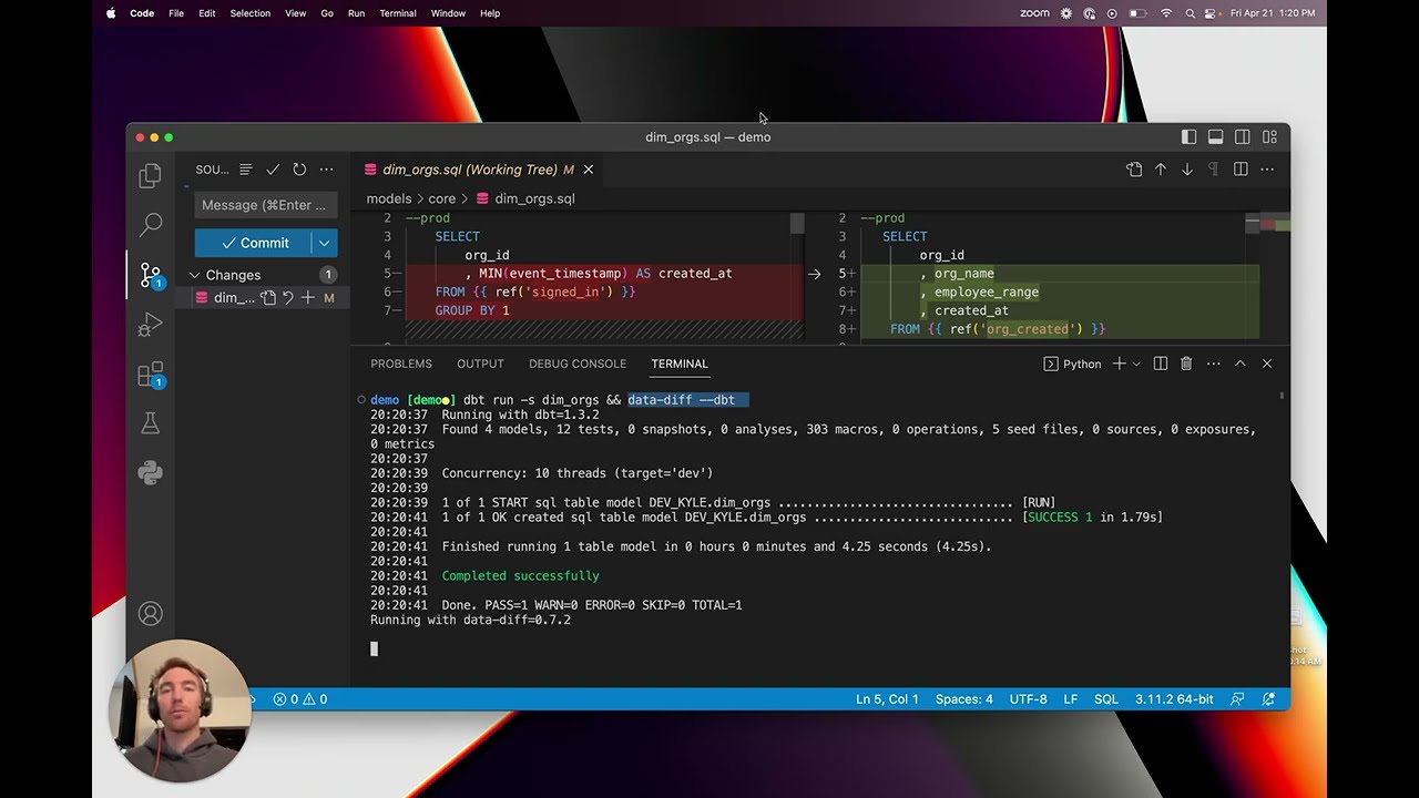 Datafold Open Source Development Testing with data-diff