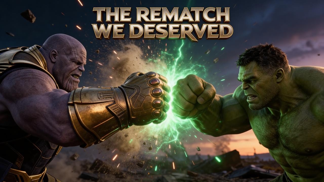 Hulk vs Thanos - What If He NEVER Lost? - SEEDANCE 2.0