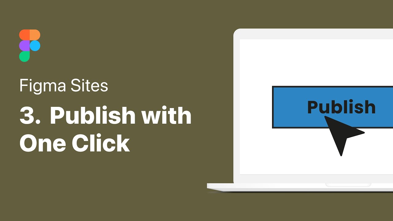 Figma Sites Tutorial – Step 3: Publish With One Click
