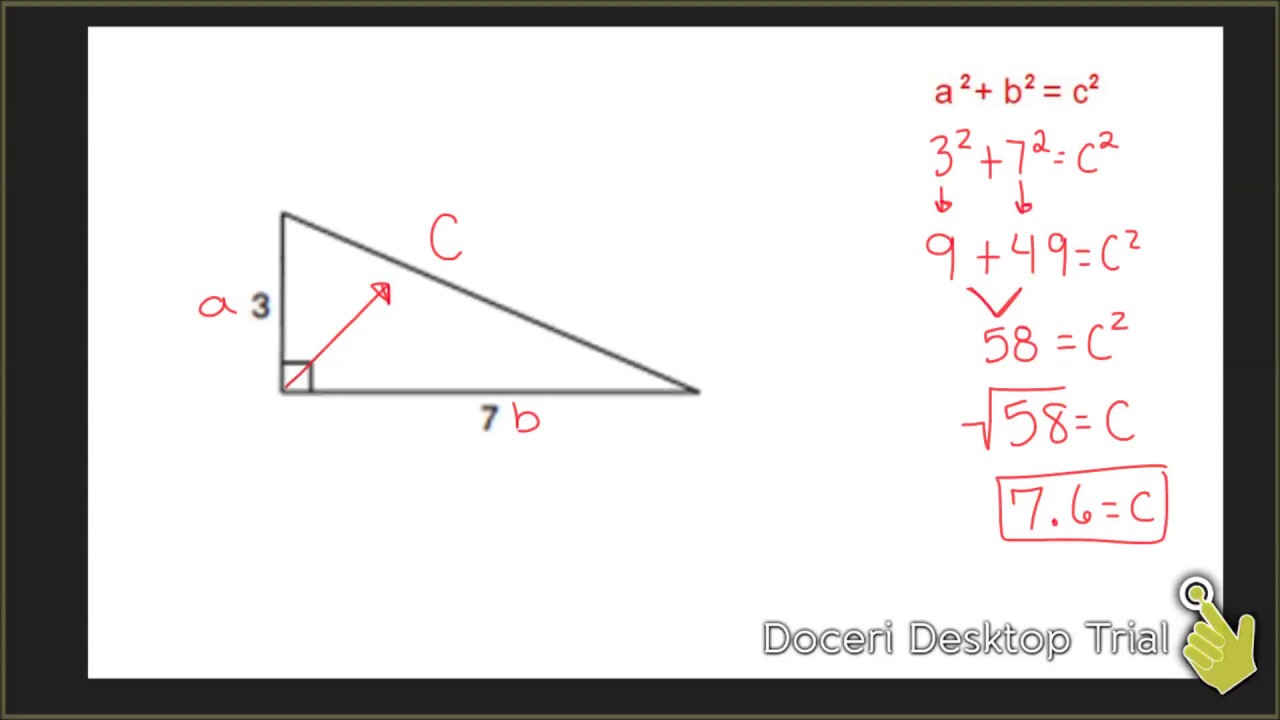 Pythagorean Theorem Guided Notes/Practice