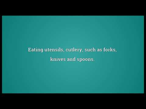 Flatware Meaning