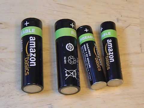 Amazon Basics rechargeable batteries - garbage or gold?