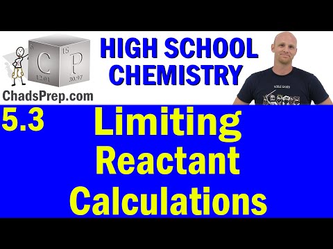 5.3 Limiting Reactant Calculations | High School Chemistry
