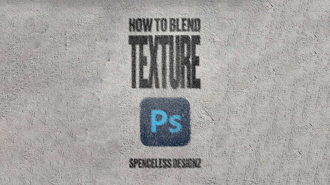 How to blend texture (photoshop) *no plugin