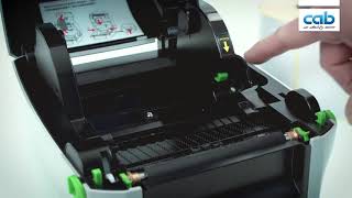 Jual CAB MACH2/300 THERMAL TRANSFER RIBBON BARCODE LABEL PRODUK PRINTER ...