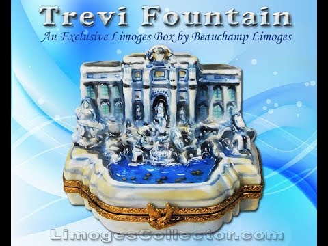 Trevi Fountain Exclusive Limoges box | LimogesCollector.com