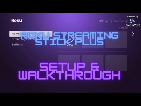 How To Setup A Roku Streaming Stick Plus