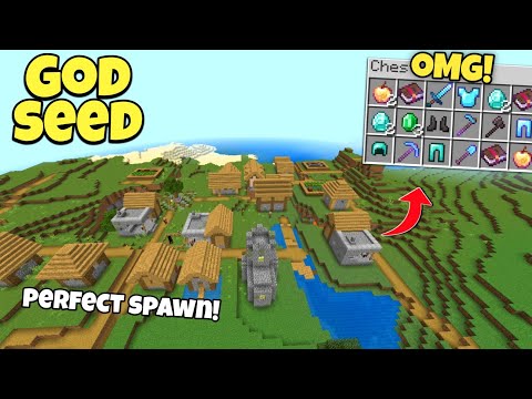 🔥BEST Survival (GOD SEED) Seeds for Minecraft Bedrock And PE 1.21 (Update 2025)
