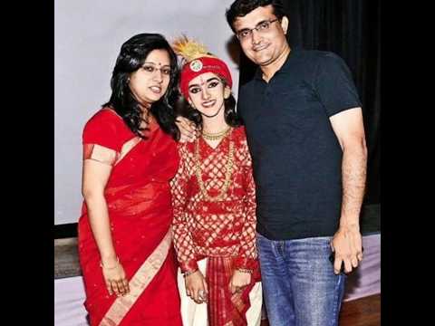 saurav ganguly with wife and daughter #status #shorts #trendingshorts #shortsfeed