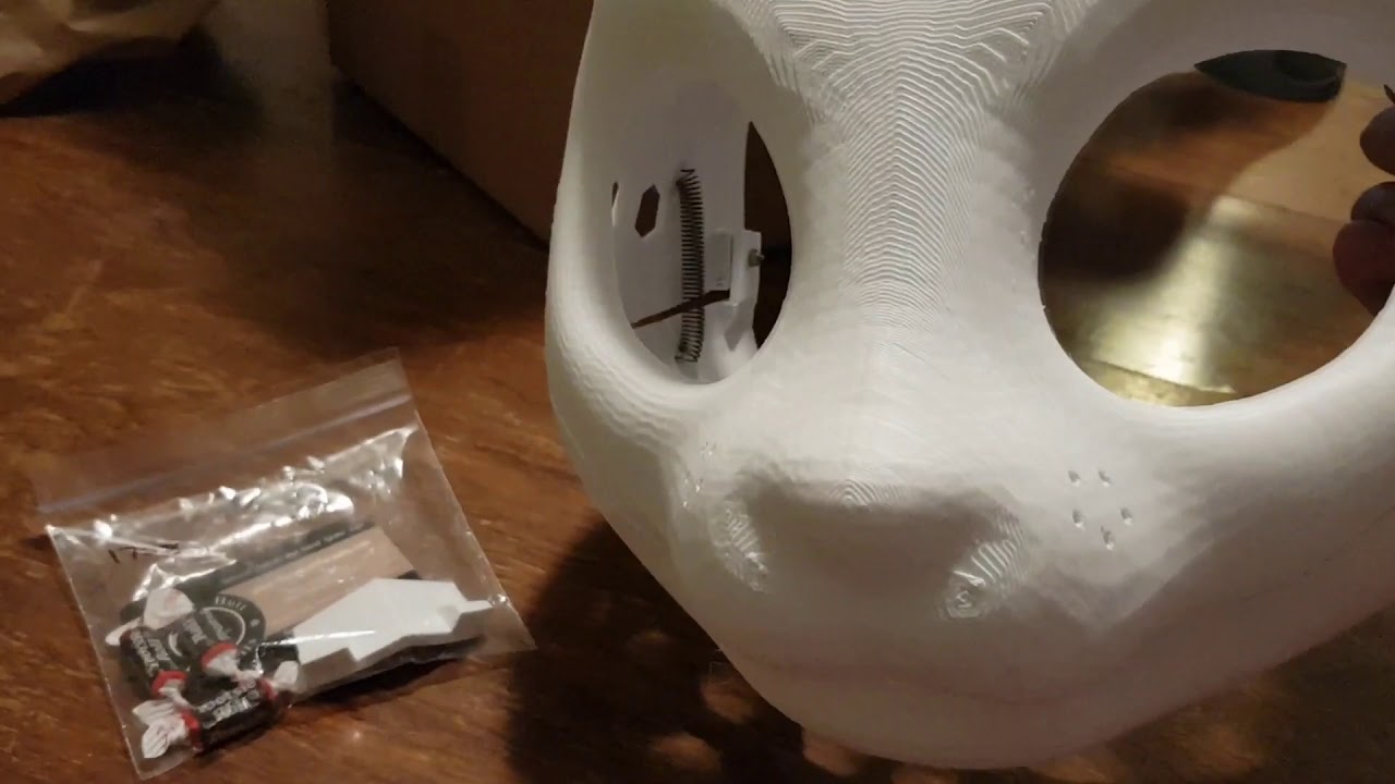 FuzzButtFursuits head base unboxing