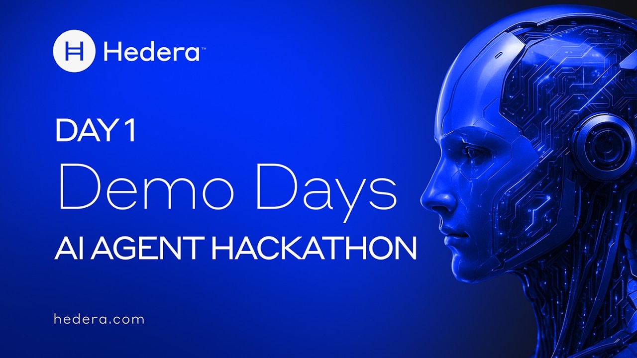 Hedera X AI Agents Hackathon: Demo Day 1